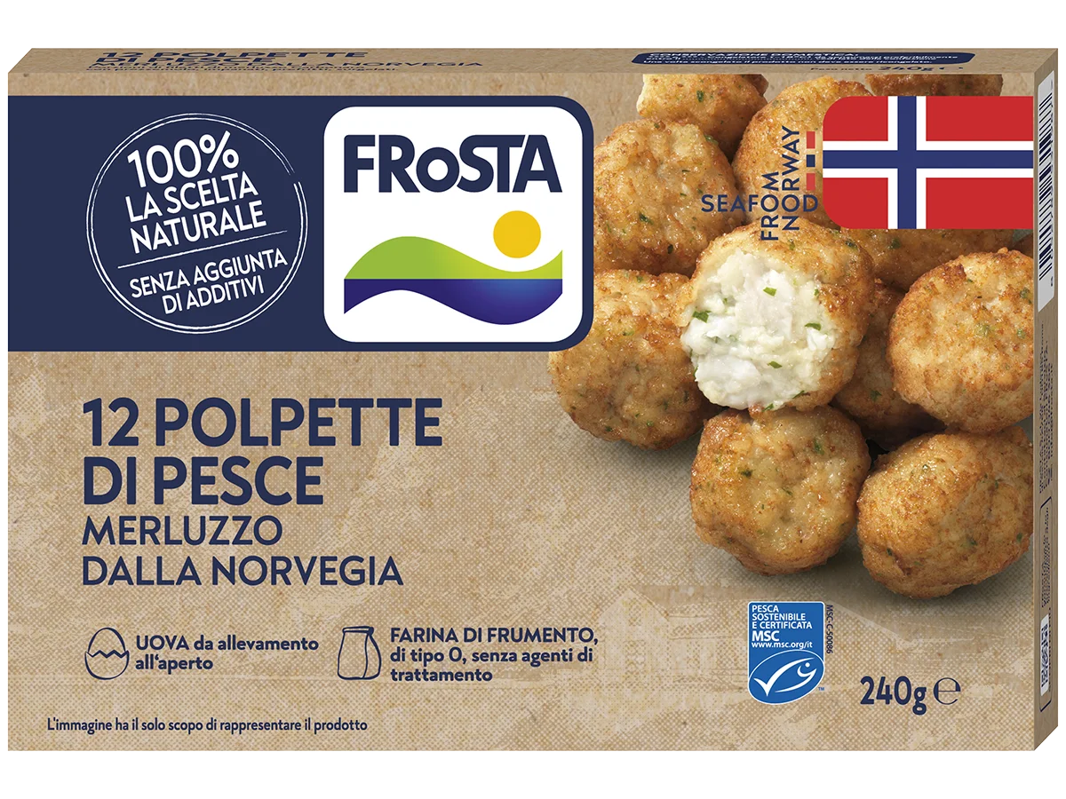 Polpette di pesce surgelate: merluzzo norvegese | FRoSTA