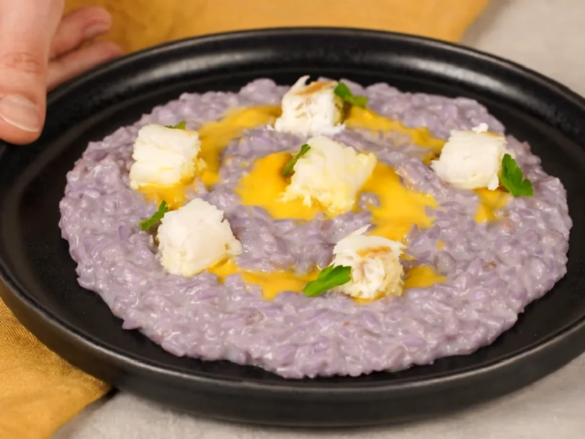 Risotto viola con merluzzo | FRoSTA